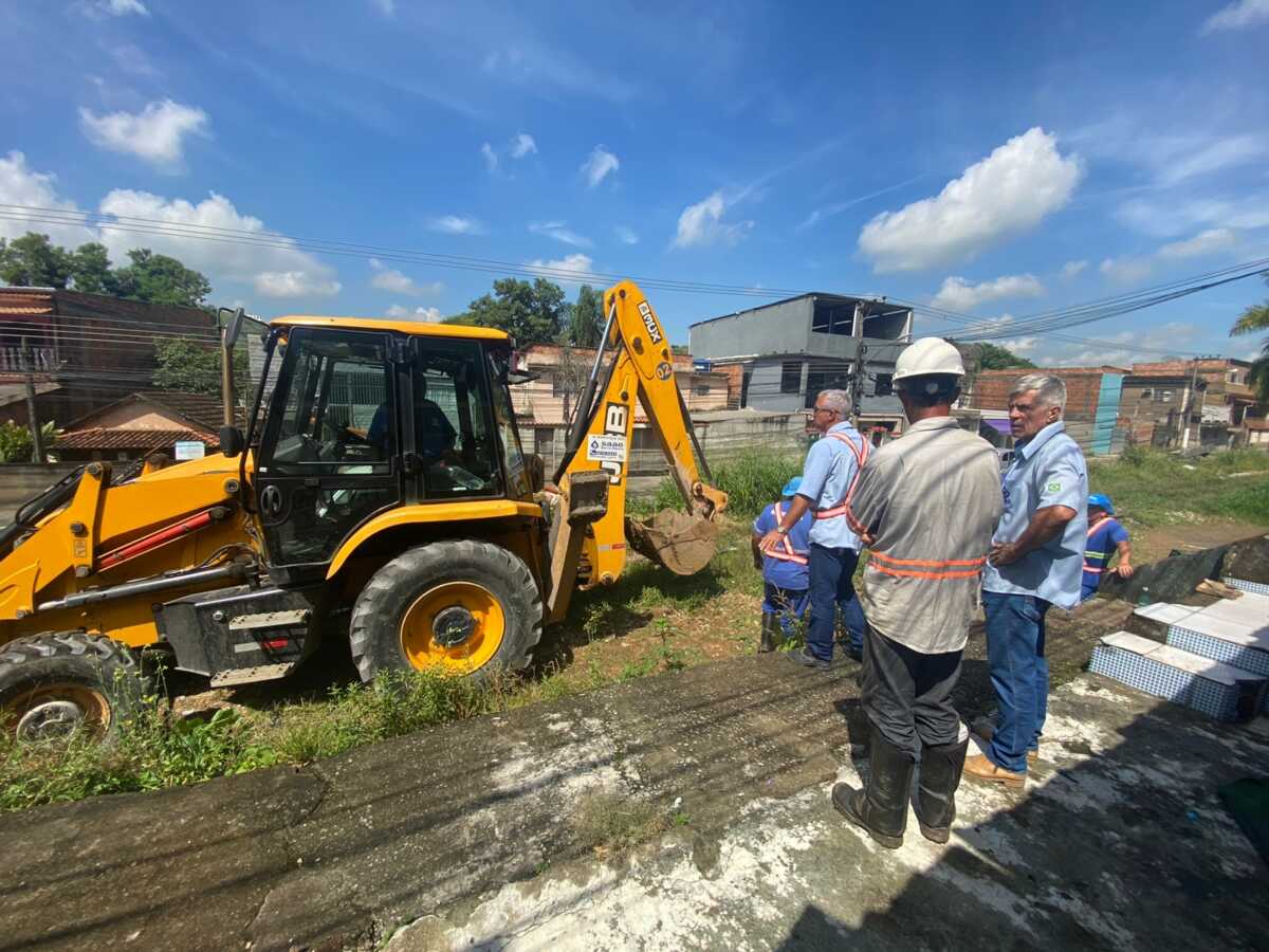Saae Bm Realiza Manutenção Na Rede De Esgoto Da Vila Nova Barra Mansa